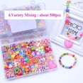 Baozhu DIY Colorful Stringing Beads Toy Jewelry For Children Necklace ...
