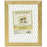 Darice 9190-9633 Unfinished Frame with Chicken Wire, 8 by 10-Inch ...
