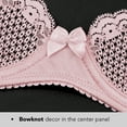 Wingslove Women's Sexy 1/2 Cup Lace Bra Balconette Mesh Underwired Demi Shelf Bra Unlined See ...