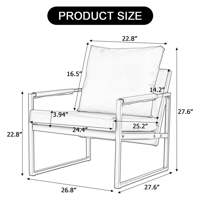 Club Chair Dimensions