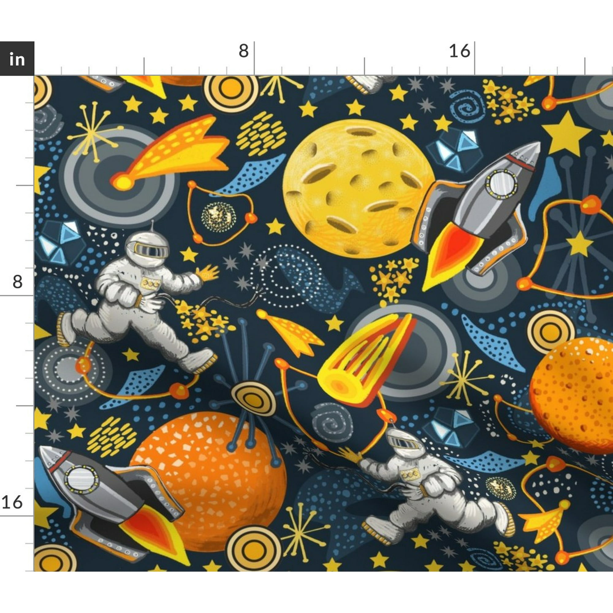 Astronaut Fabric