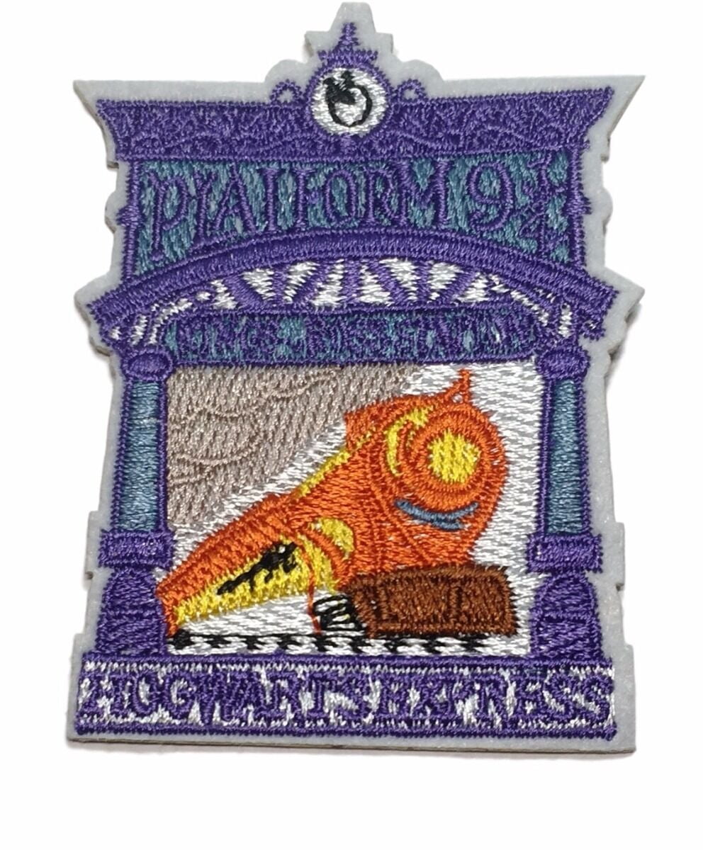 Harry Potter Hogwarts Express 3" Tall Embroidered Iron On Patch ...