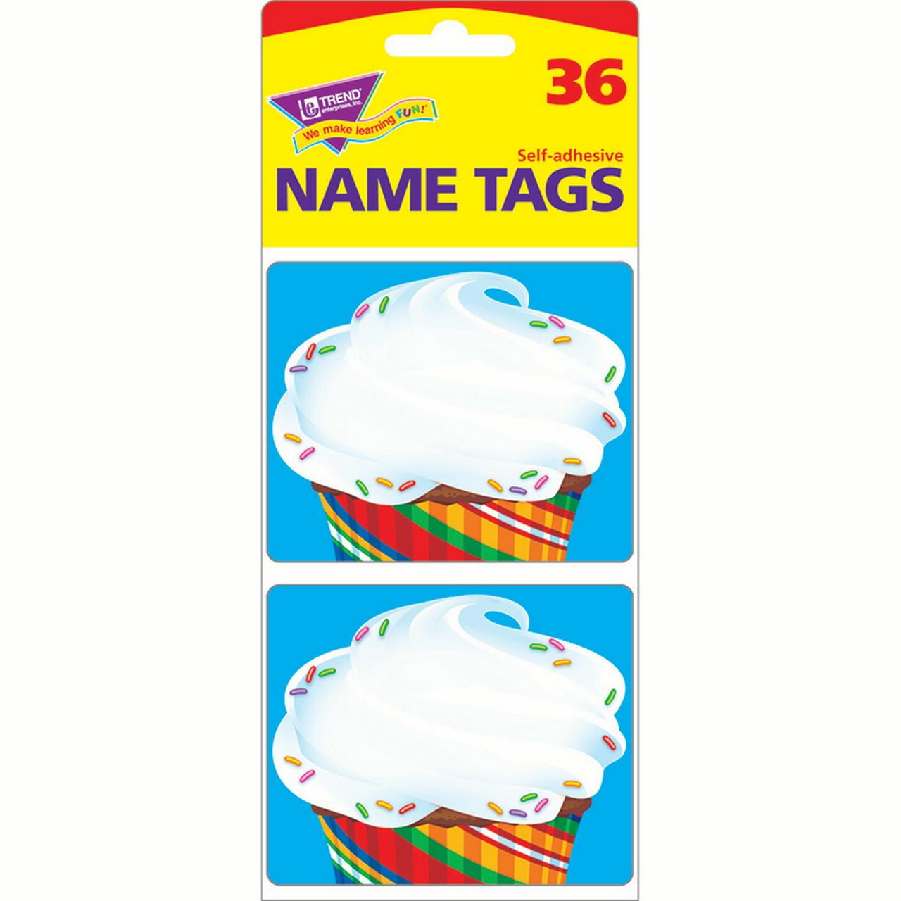 BAKE SHOP CUPCAKE NAME TAGS - Walmart.com