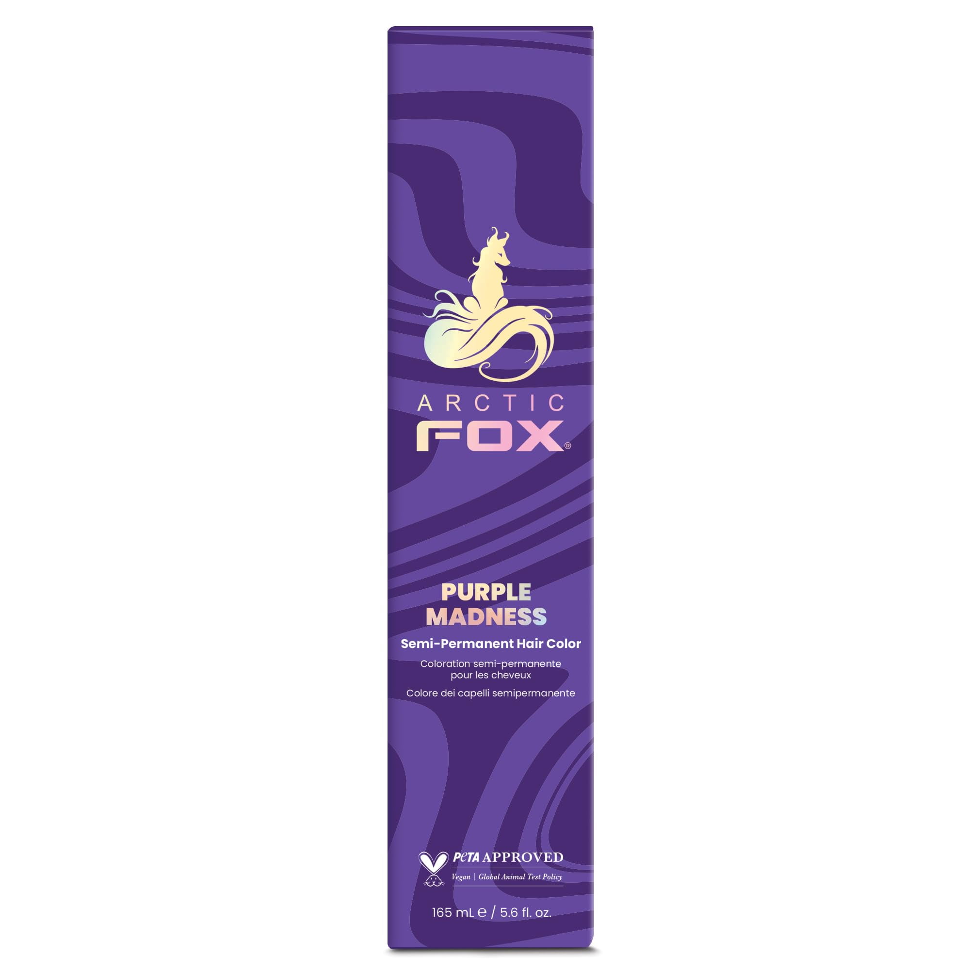 Tinte para el cabello Arctic Fox Purple Madness 165 ml, vegano, libre ...