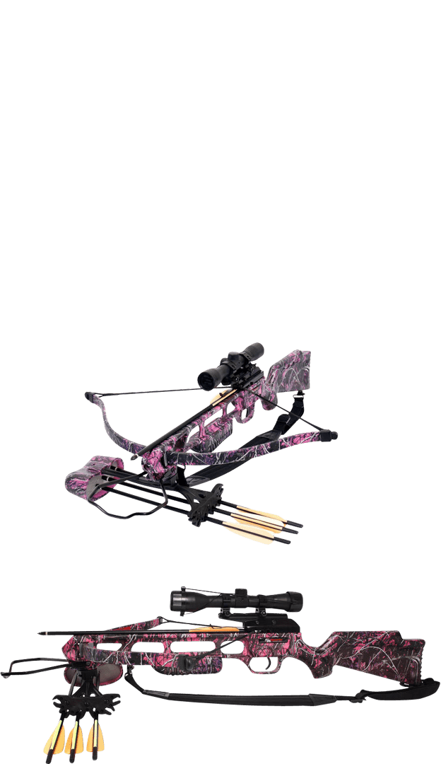 Pink Camo Crossbow