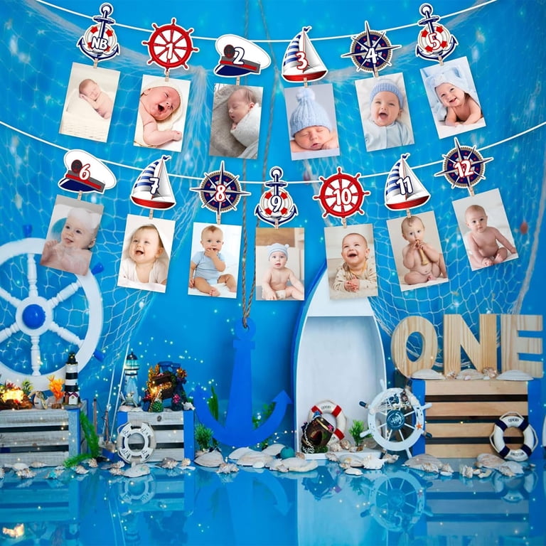 Nautical 1st Birthday Decorations