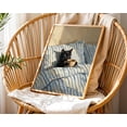 Affixzi Wall Art Print, Black Cat Coffee in Bed, Cozy Morning ...