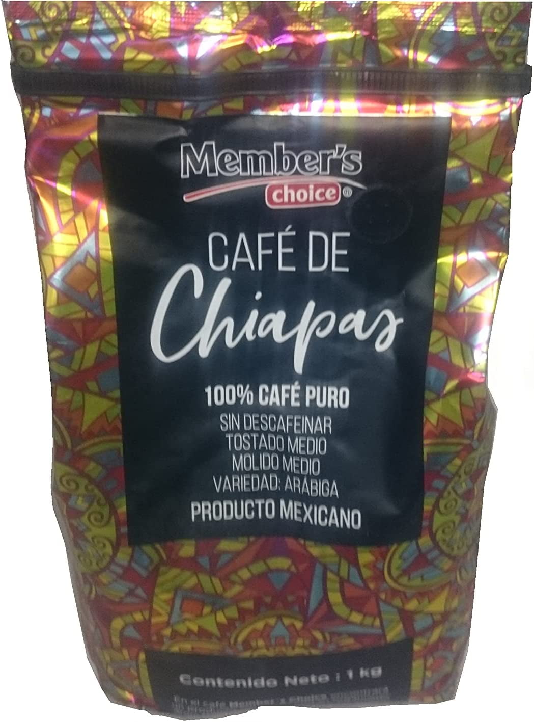 Café de CHIAPAS tostado y molido medio Members Choice MembersChoice 4M-NTQY-KY9R | Walmart en línea