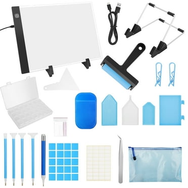 Light Box A3 with Clips,Rechargeable Led Light Pad,3 Colors Dimmable ...