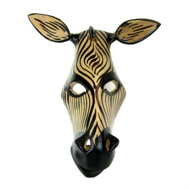 Design Toscano Tribal-Style Zebra Mask - Walmart.com