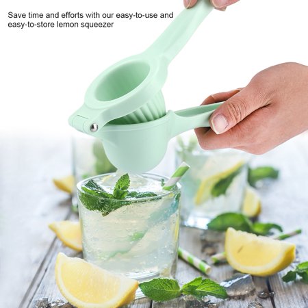 Lemon Squeezer Manual Hand Lemon Juicer Citrus Lemon Presser (Green ...