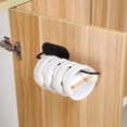 Adhesive Cabinet Door Organizer with Tumbler Lid Organizer, Wall ...