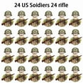 WWII Infantry Military Soldier War National Army Mini Gun Weapon Models ...