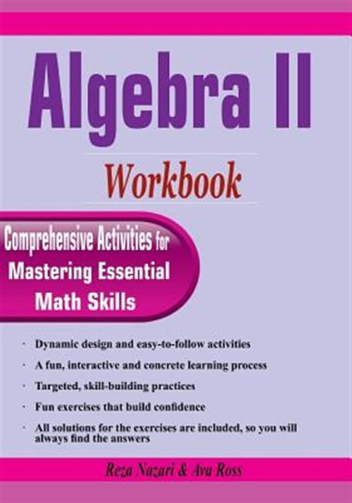 Pre-Owned Algebra II Workbook : Comprehensive Activities for Mastering ...
