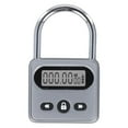 999 Hour Metal Timer Lock, LCD Display Multi-Function Electronic Time, 999 Hours Max Timing, USB ...