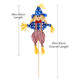 Patriotic Scarecrow Decorations for Halloween or Thanksgiving ...