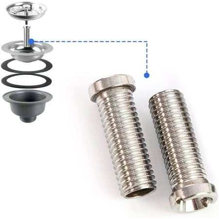 Sink, 2 pieces 45mm banjo bolt for strainer valves, stainless steel ...