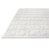 My Texas House Poppy 5'3" x 7' Natural Floral Indoor/Outdoor Area Rug ...