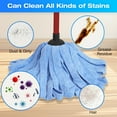 Spin Mop Set Compatible with O-Cedar QuickWring Bucket, 1 Adjustable ...