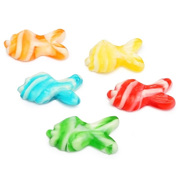 Vidal, Multicolored Swirly Fish Gummy (2 Lbs) - Walmart.com