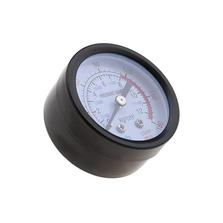 TILIYHELLO Air Compressor Pressure Gauge, Compressed Air Pressure Gauge ...