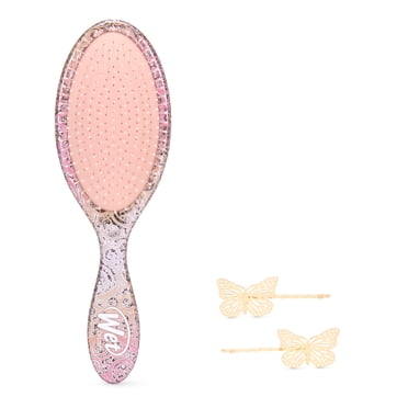 Wet Brush® Mini Detangler Hair Brush Pink - On-the-Go Detangling ...