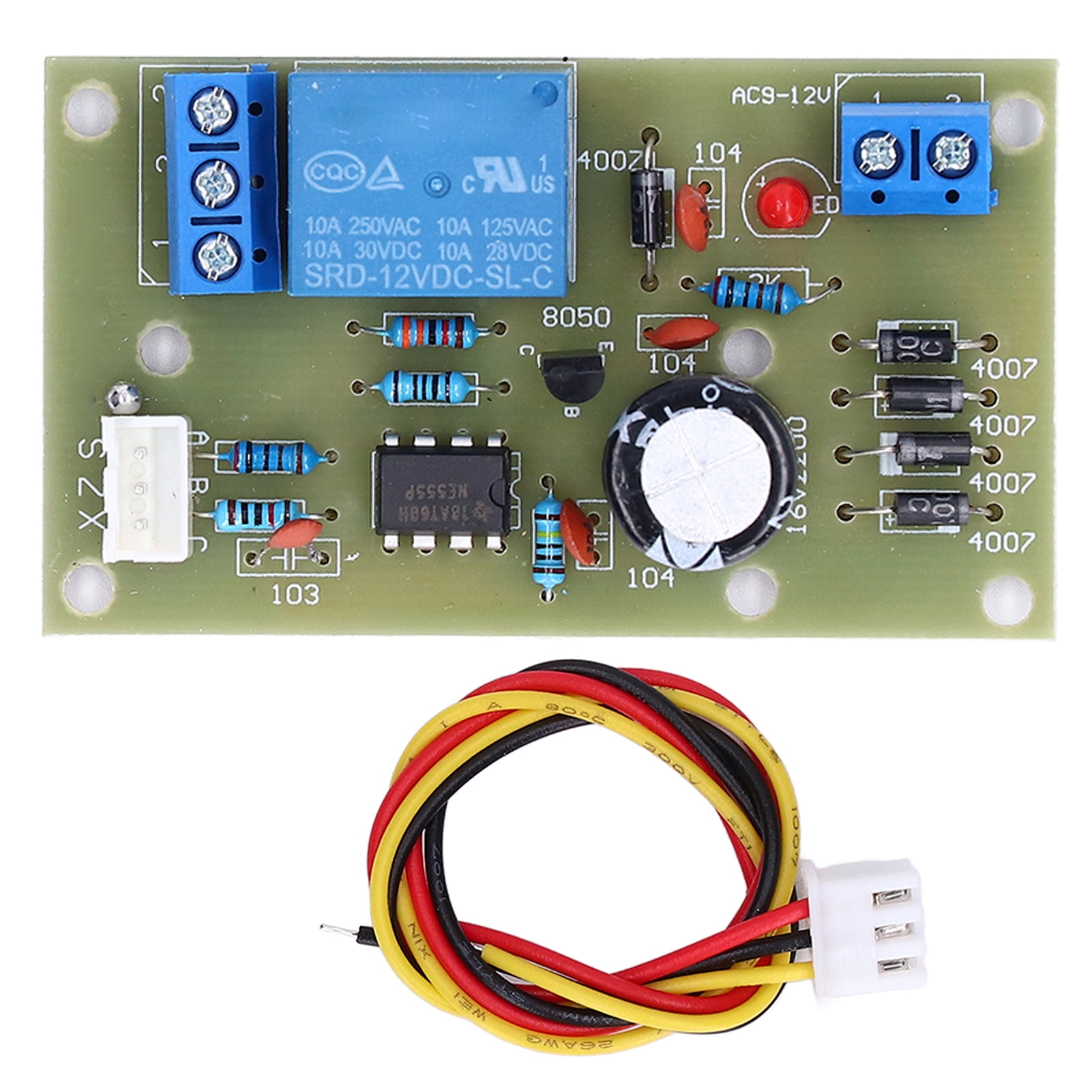 DC 12V Liquid Level Sensor Module Drainage Detection Control Circuit ...