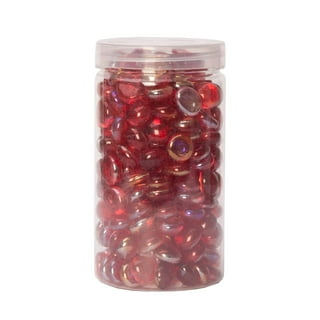 Panacea Products Decorative Ruby Red Glass Gems, 12 oz. Bag - Walmart.com