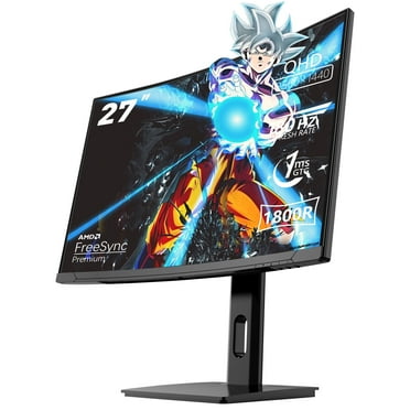 onn 27" Curved FHD (1920 x 1080p) 165hz 1ms Adaptive Sync Gaming ...