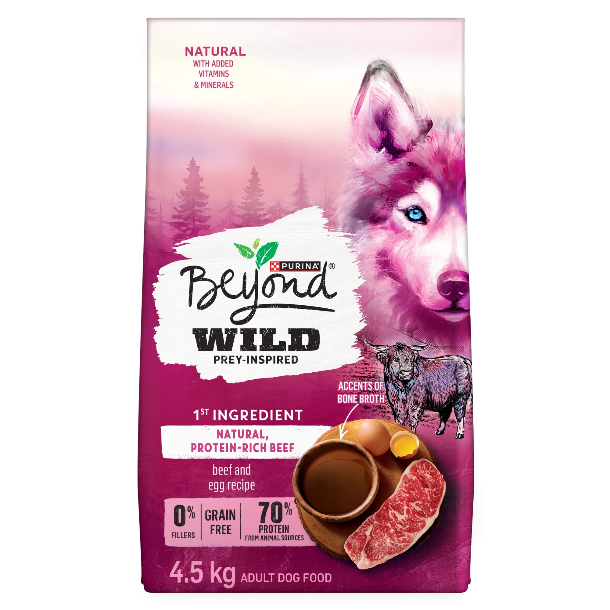 Click here for Beyond Wild Beef & Egg Recipe  Dry Dog Food  4.5 K... prices
