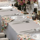 Exquisite Tinted 40-Piece Fancy Disposable Plastic Plates - Silver Rim ...