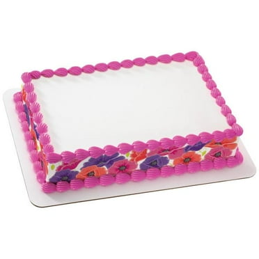 Pink Camo Edible Cake Topper Image Strips - Walmart.com