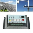 Dual-Battery Solar Charge Controller 10A /20A /30A PWM 12V /24V with ...