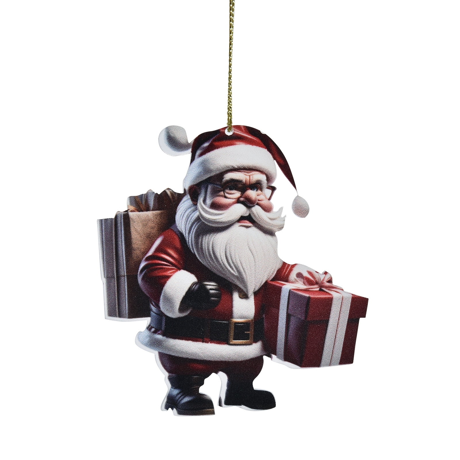 Click here for Homenest Cartoon Red Santa Car Hanging Home Tree P... prices