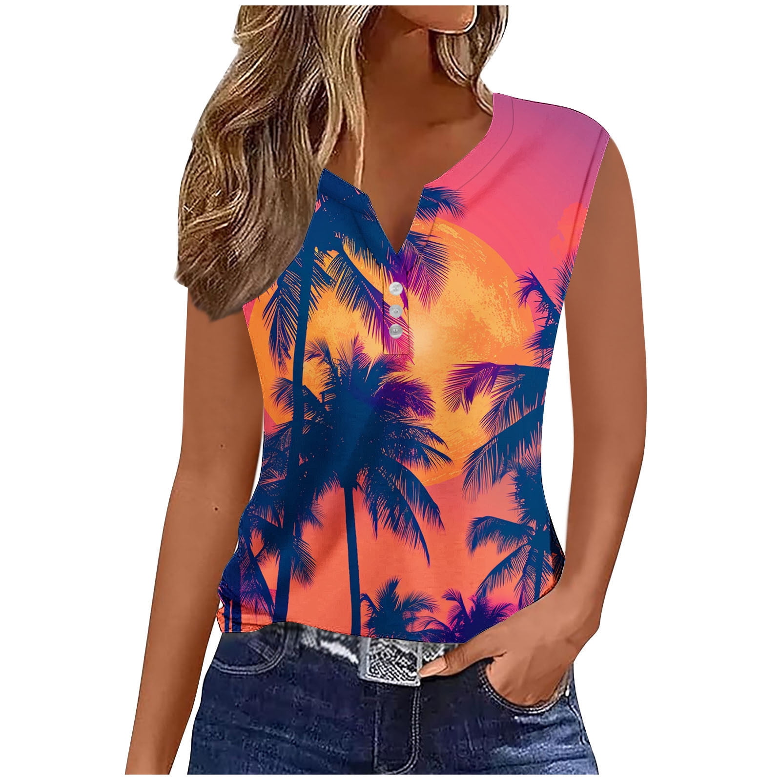 Click here for Japceit Button Tank Tops For Women Tank Tops For W... prices