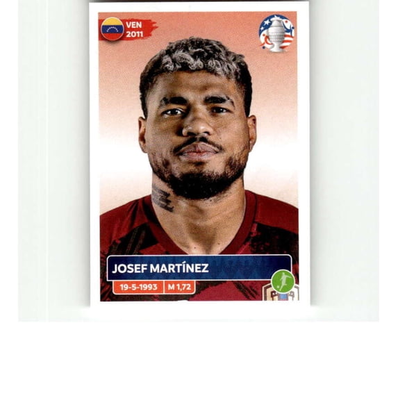 2024 Panini CONMEBOL Copa America Sticker #VEN21 Josef Martinez ...
