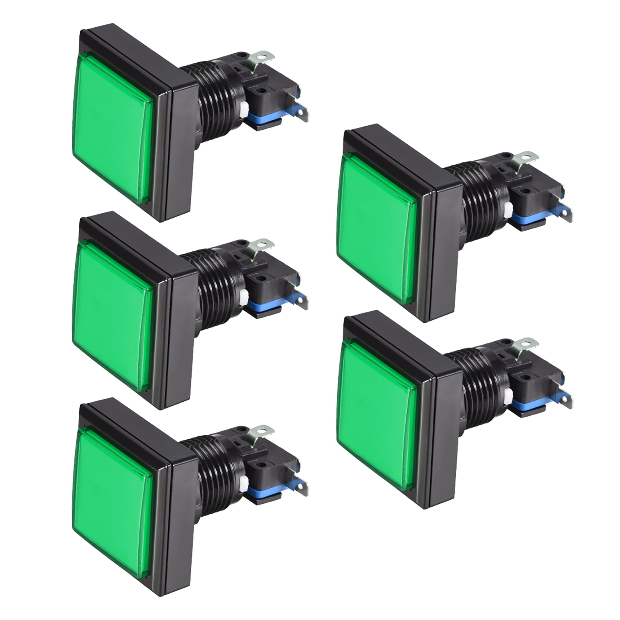 Game Push Button 44x44 Square 12V LED Illuminated Push Button Switch ...