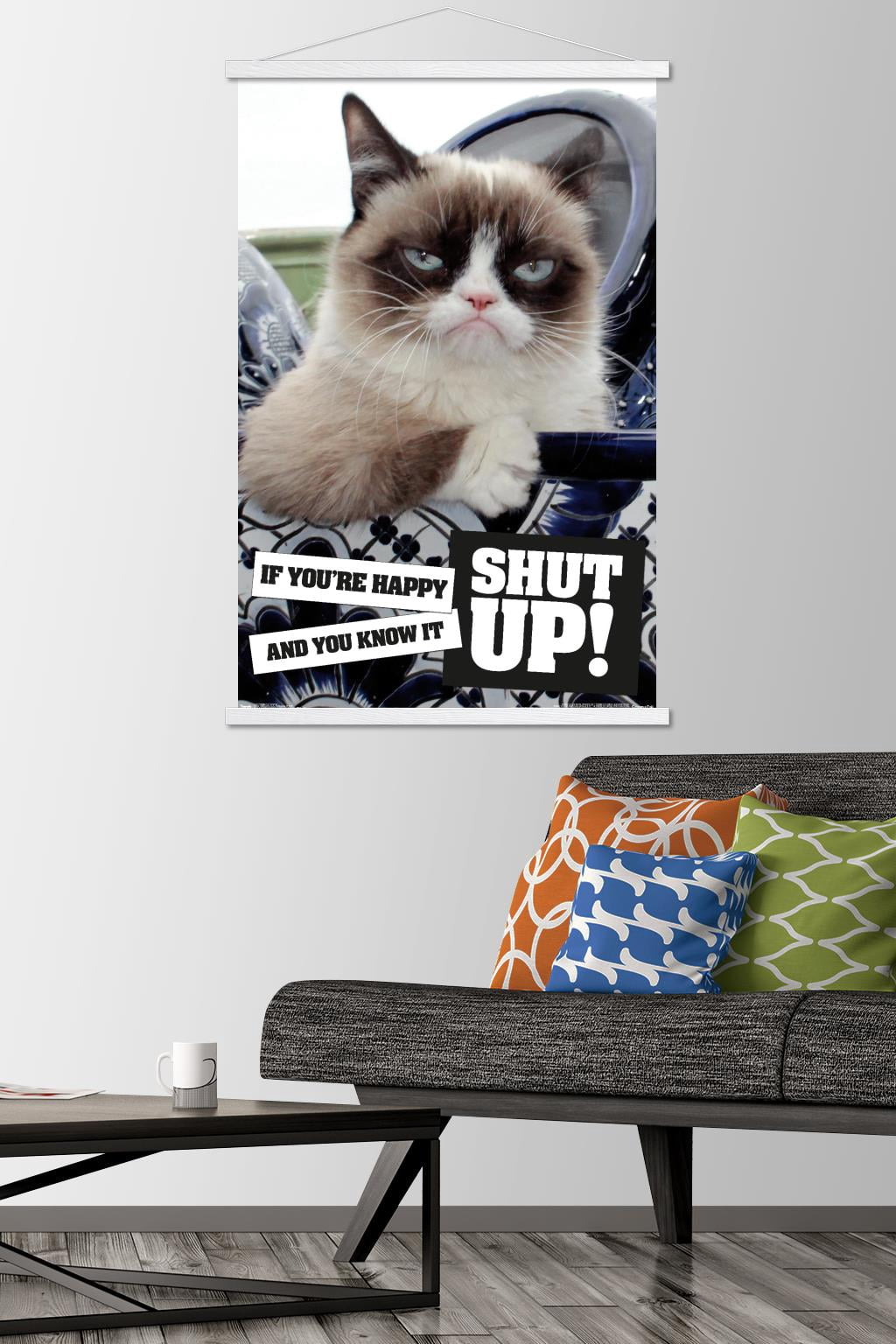 Angry Cat Shut Up