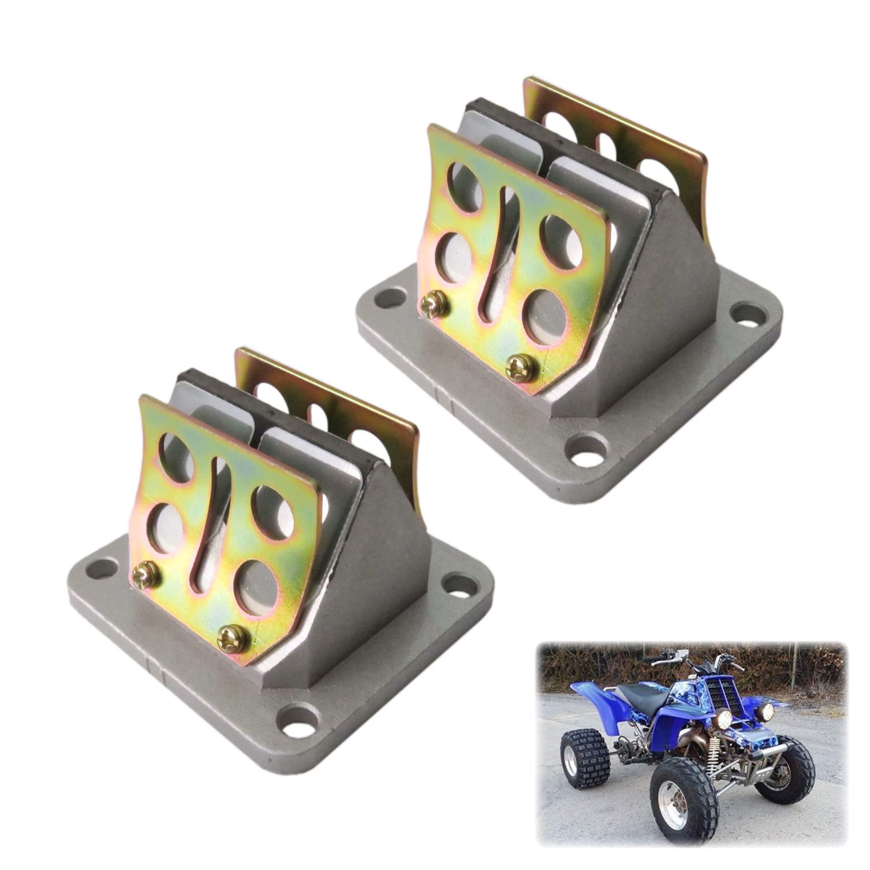 LABLT Reed Valve Assembly Kit Fit for 1987-2006 Yamaha Banshee 350 ...