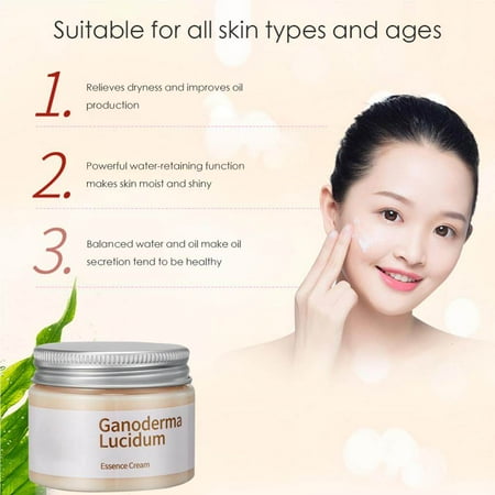 Ganoderma Lucidum Face Cream Facial Skin Moisturizing Brightening Cream ...