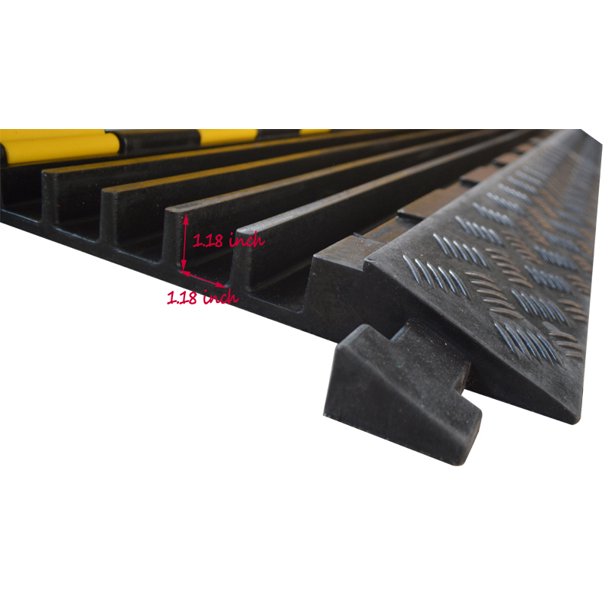 INTBUYING 5-outdoor rubber electrical cord cable cover wire protector ...