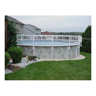 "Vinyl Works Canada 24"" Resin Above Ground Safety Swimming Pool Fence ...