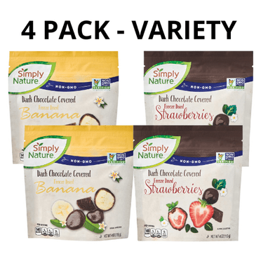 Tru Fru Hyper Chilled Natures Fresh Bananas in Peanut Butter and Dark ...