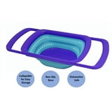 Squish® 6 Quart Blue Collapsible over the Sink Colander - Walmart.com