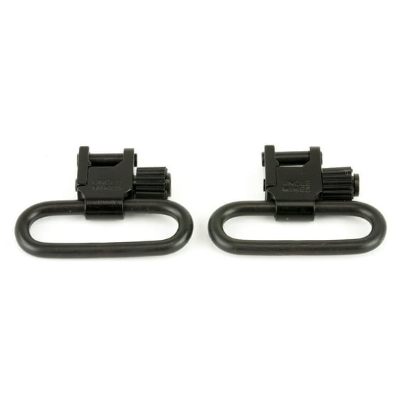 Uncle Mikes 1011-2 1" Quick Detach Push Button Sling Swivels - Walmart.com