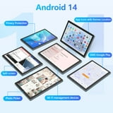 Free Shipping! Android 14.0 Tablet 10.1 Inch, Wifi 6 Widevine L1 Tablet ...