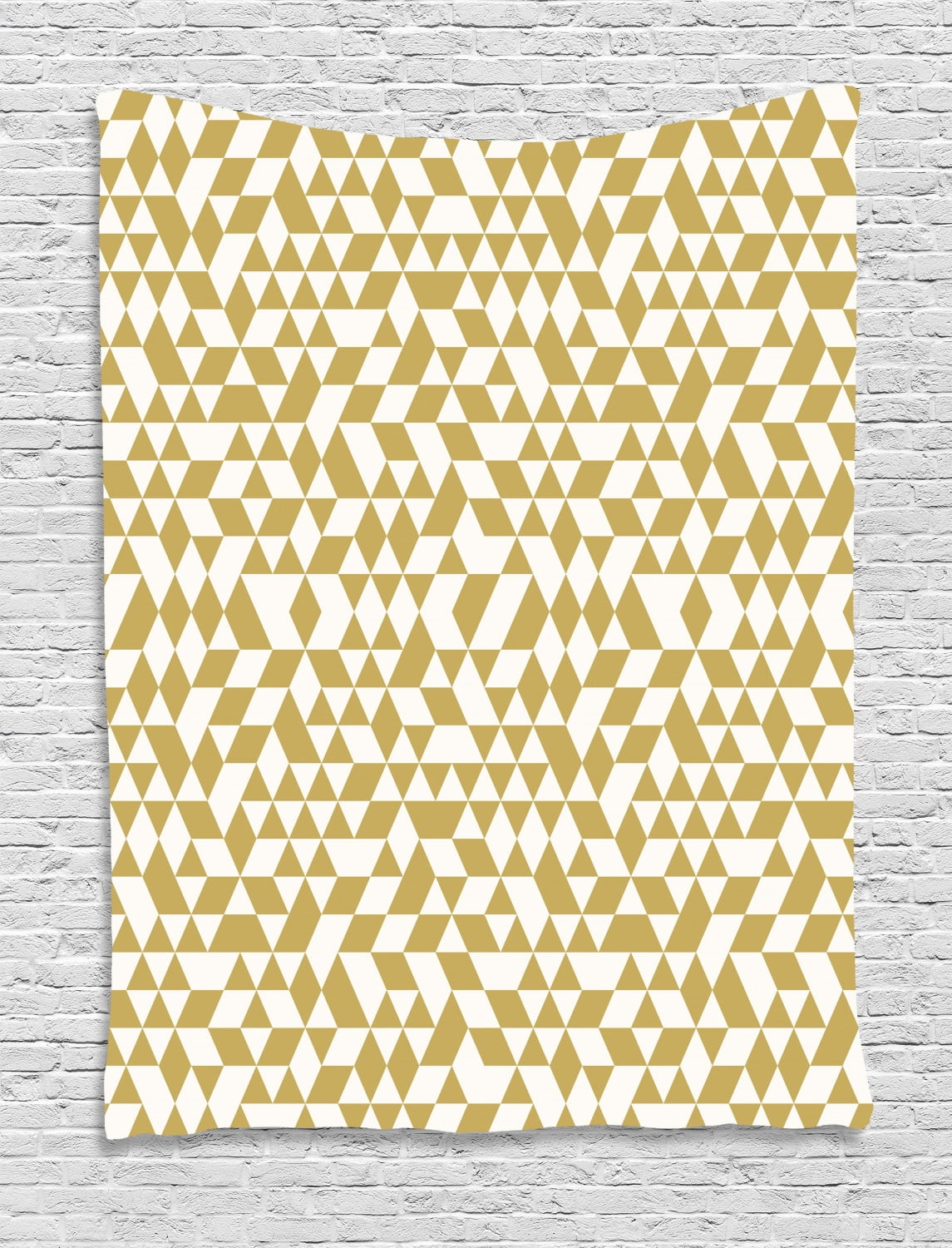 Geometric Tapestry, Combination of Triangular and Quadrilateral Icons ...