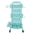 Simply Tidy Gramercy Metal Craft Storage Trolley with Mesh Trays and ...