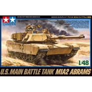 Military Model 1/48 M1A2 Abrams Main Battle Tank Model for Military ...