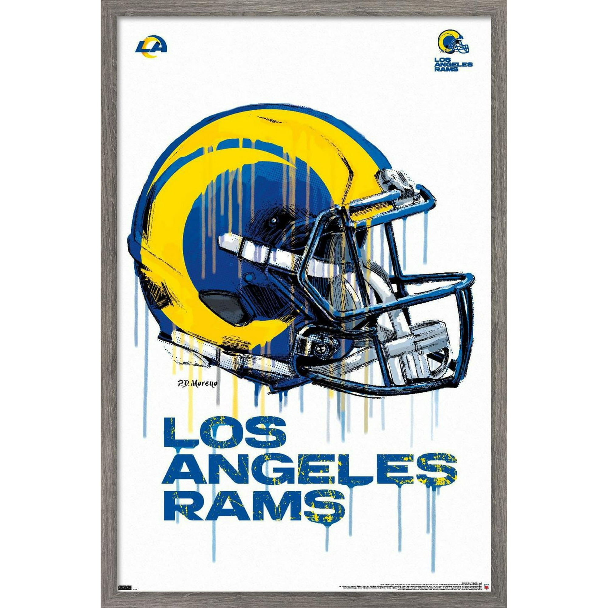 Click here for Trends International Nfl Los Angeles Rams - Drip H... prices